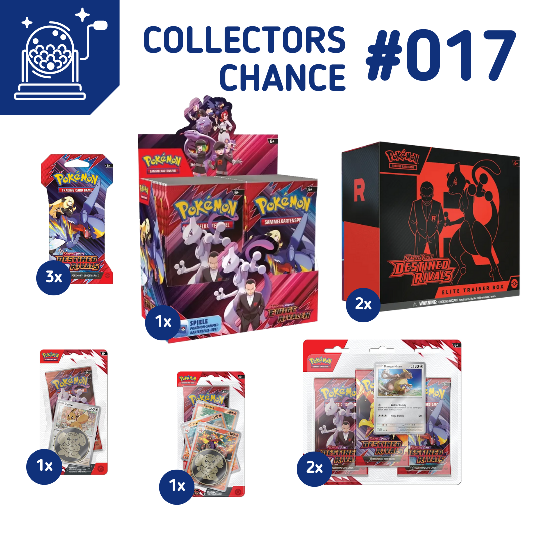 Collector's Chance - #017 - Pokémon Destined Rivals Produkte (EN) – Collecting Cloud